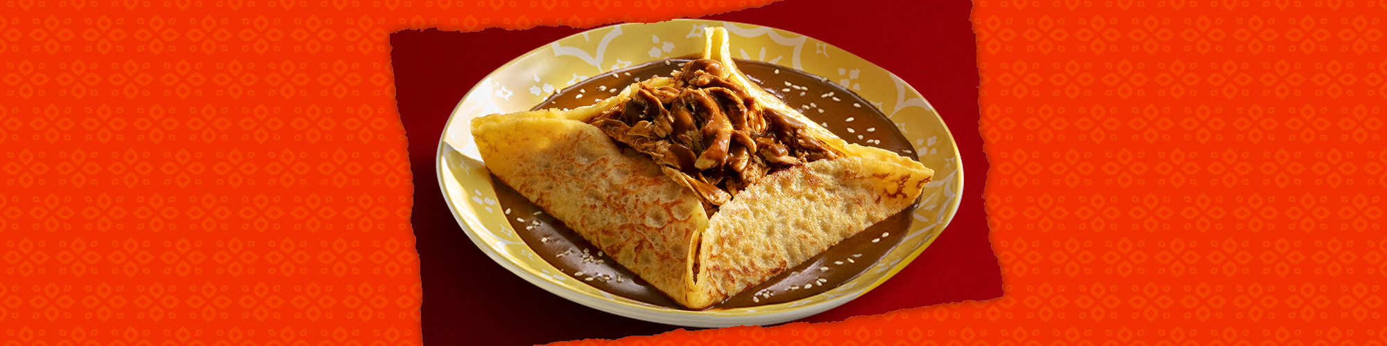 Mole Crepes | Salsas.com